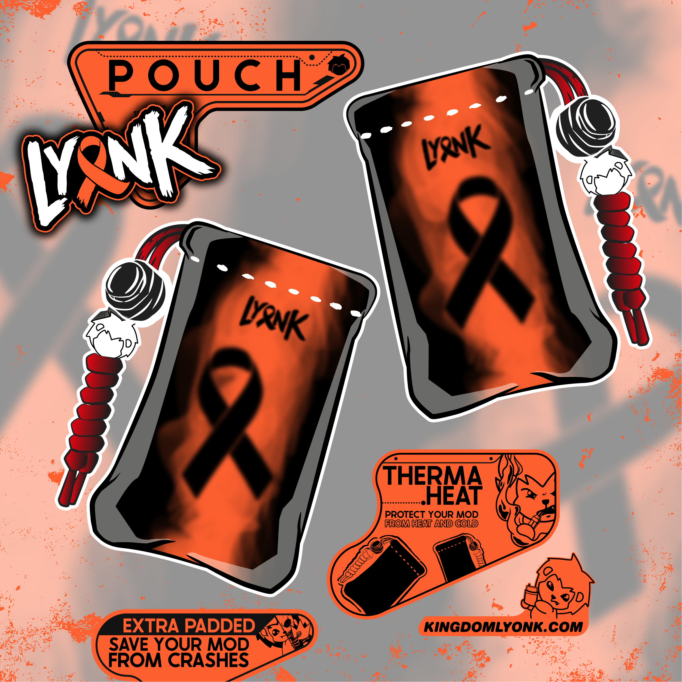Silent Strength Orange - Awareness Edition – Lyon´K